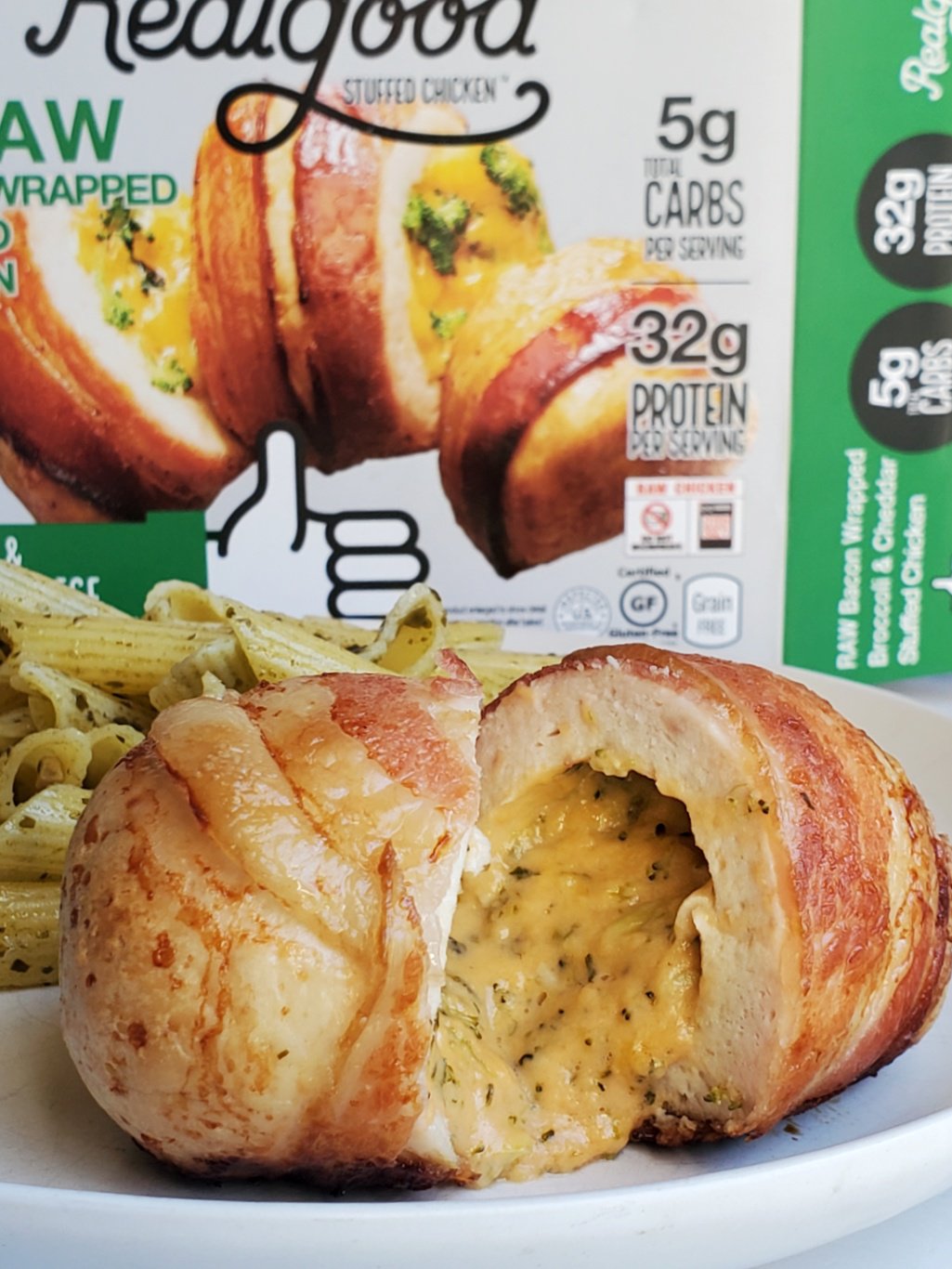 Real Good Foods Review: Stuffed Chicken & Grande Enchiladas - Thriving ...